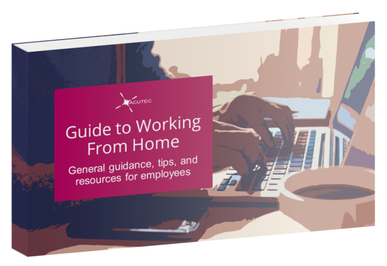 Guide to Working From Home for Employees TY | ACUTEC
