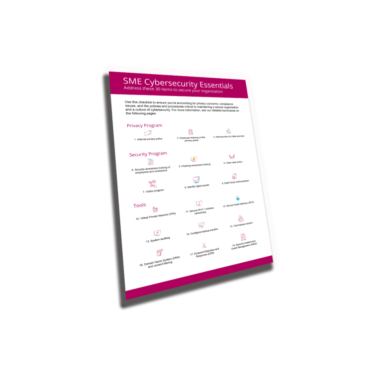Cyber Essentials Check Sheet | ACUTEC